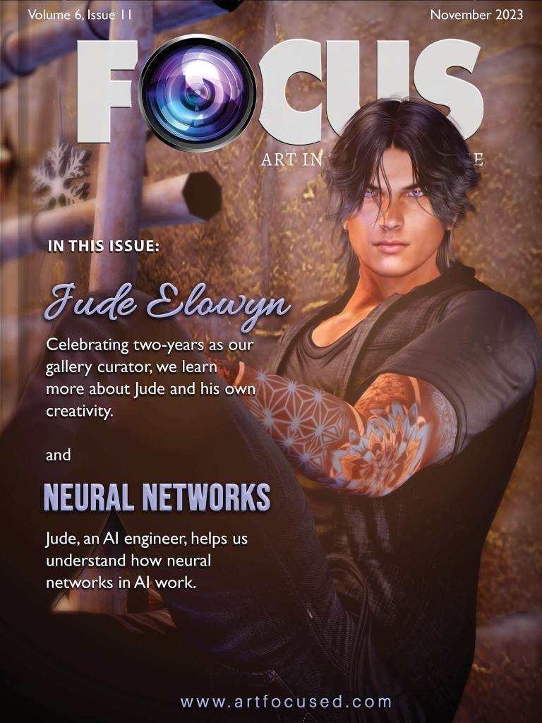 November 2023 Issue - FOCUS Magazine - Shining a Light on Virtual Art